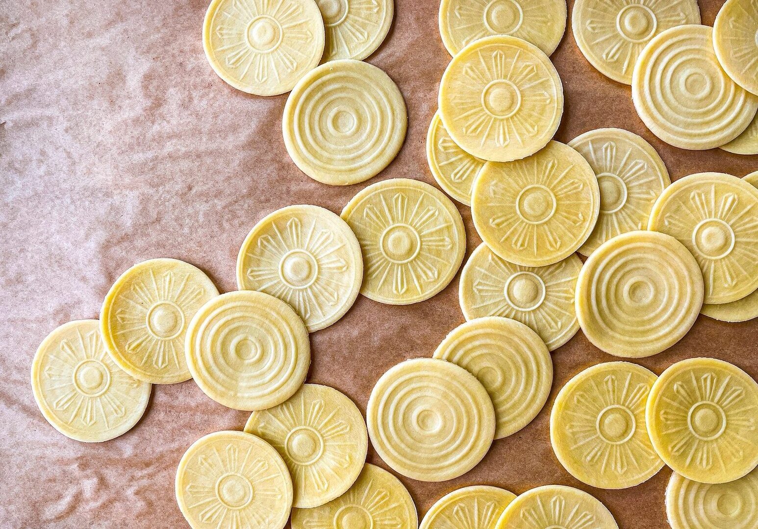 Homemade Corzetti Pasta – q.b. Cucina