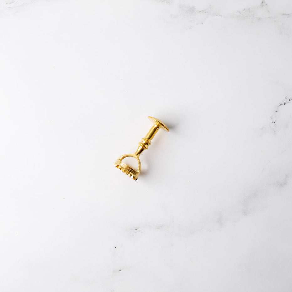 Brass Anolini Pasta Stamp – q.b. Cucina