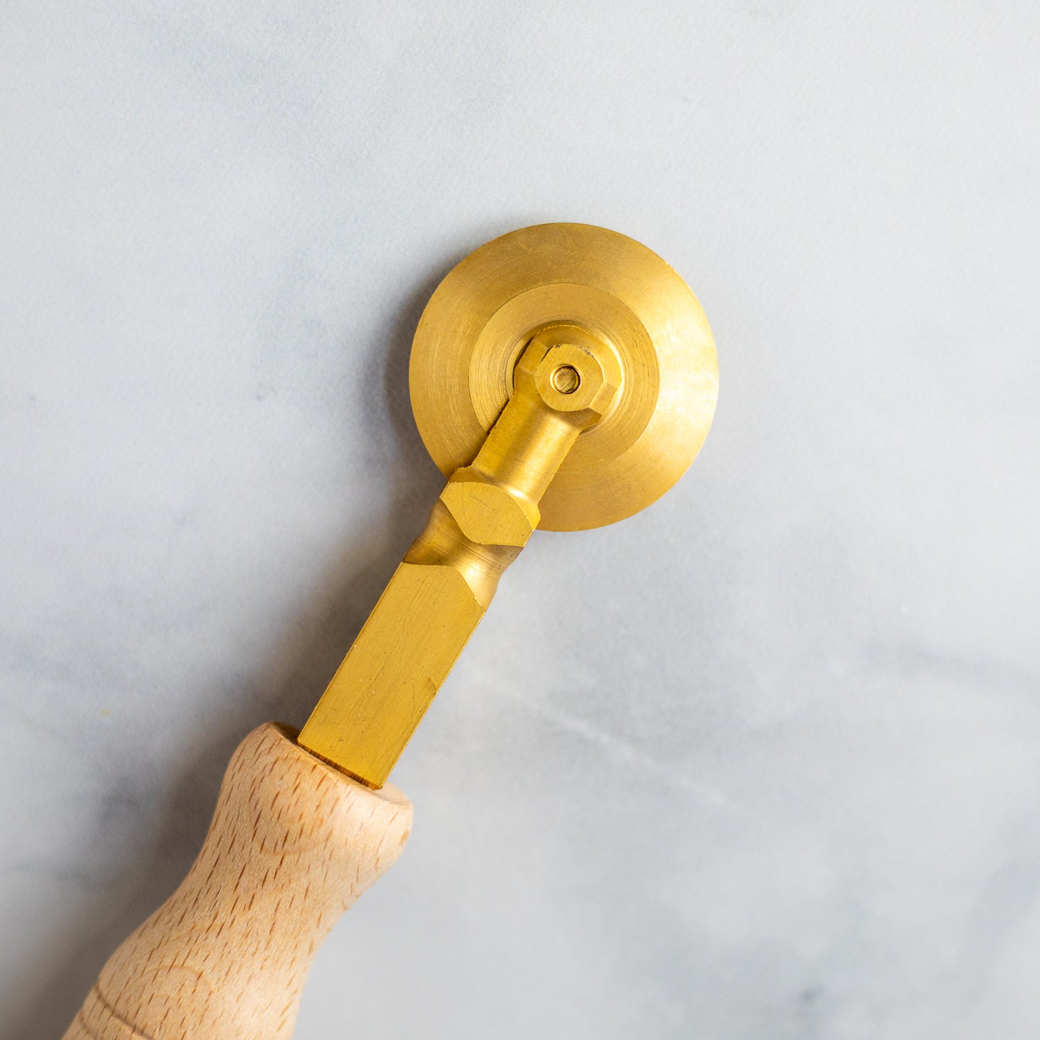 Straight Brass Pasta Wheel – q.b. Cucina