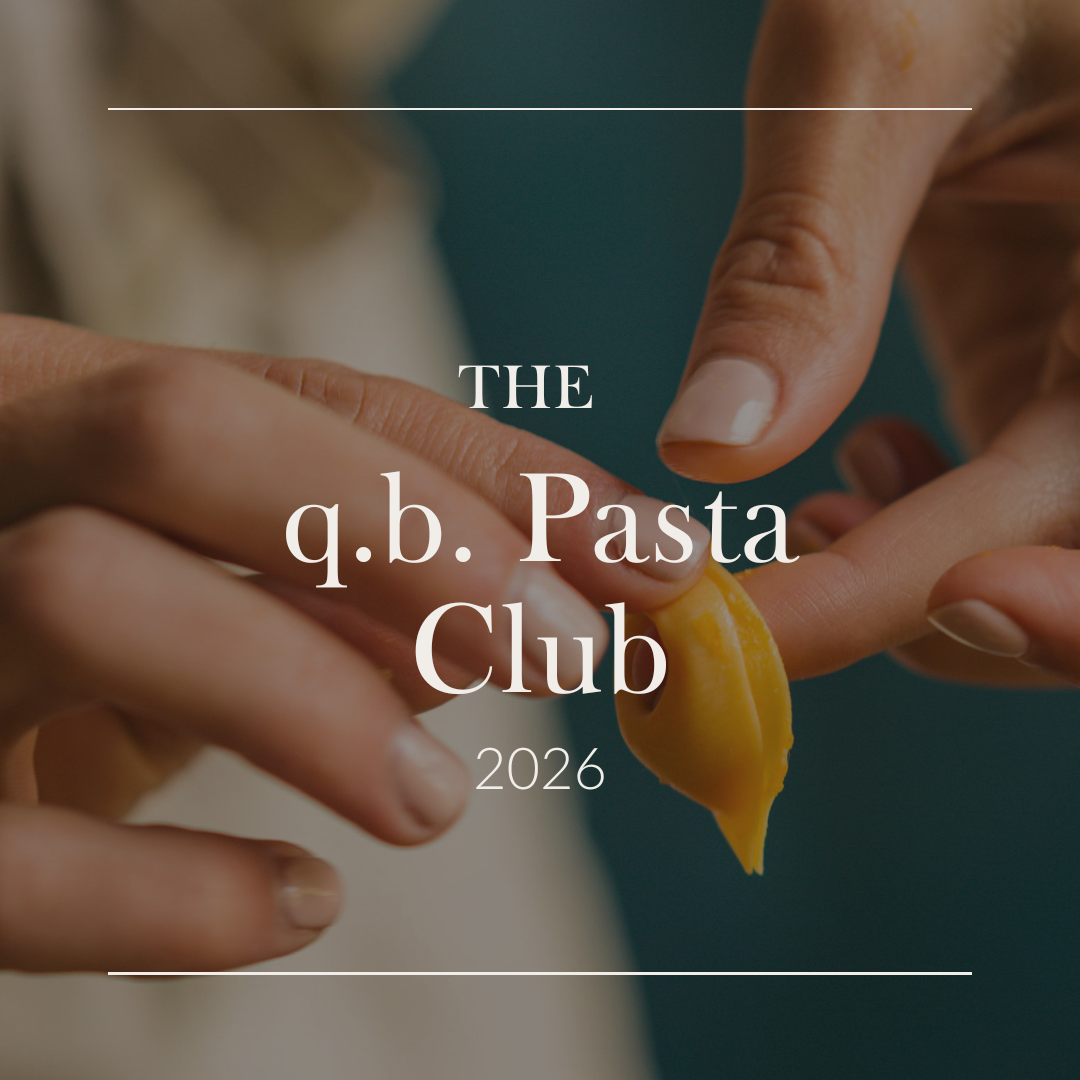 The qb Pasta Club – q.b. Cucina